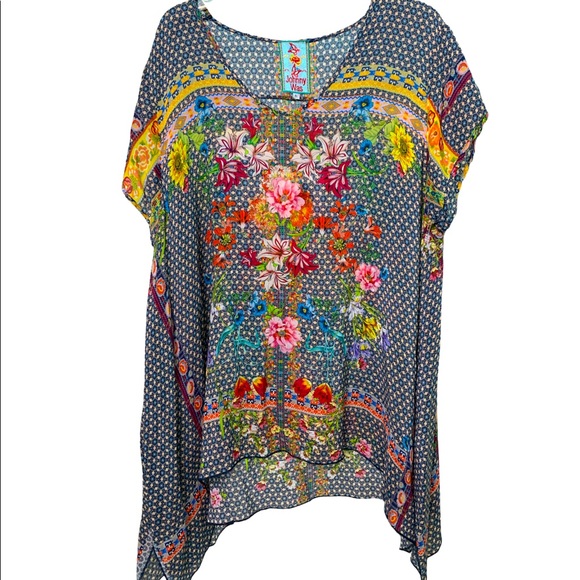 Johnny Was | Tops | Johnny Was Dolce Drapey Top Nwt | Poshmark